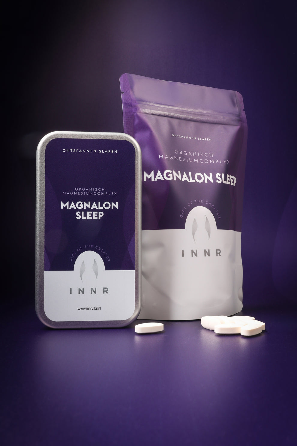 Magnalon Sleep (magnesiumbisglycinaat) – INNR